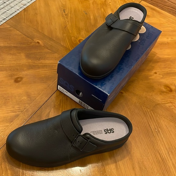 SAS | Shoes | Sas Black Clog Sr Shoe Narrow | Poshmark